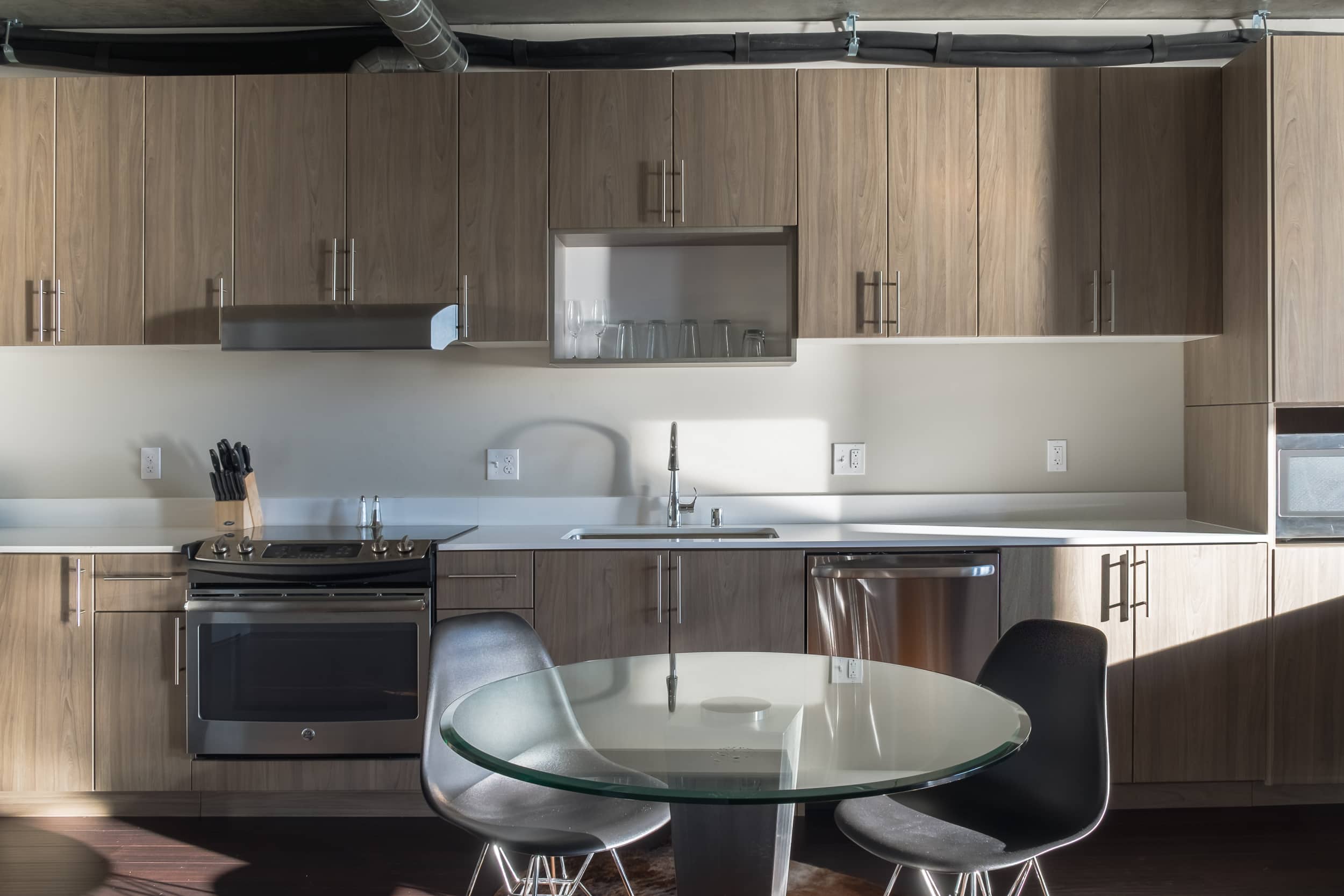 Modern Condo Kitchen - Eric Norton Photography